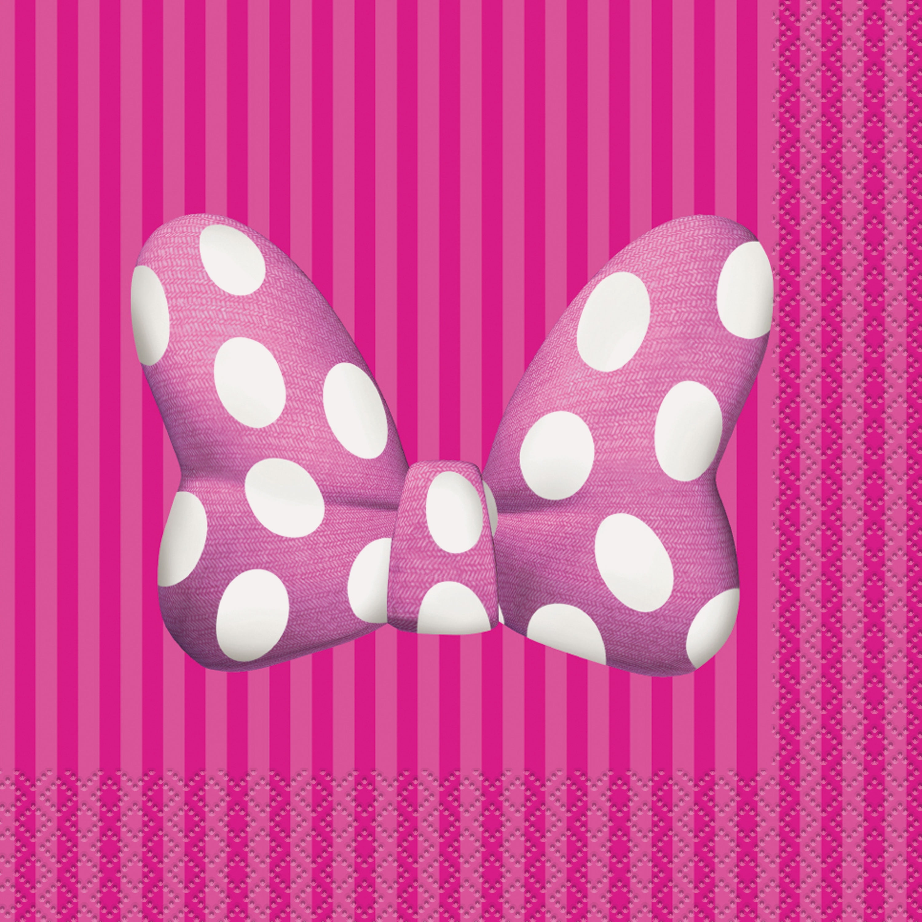 Minnie Mouse Paper Luncheon Napkins, 6.5in, 16ct - Walmart.com