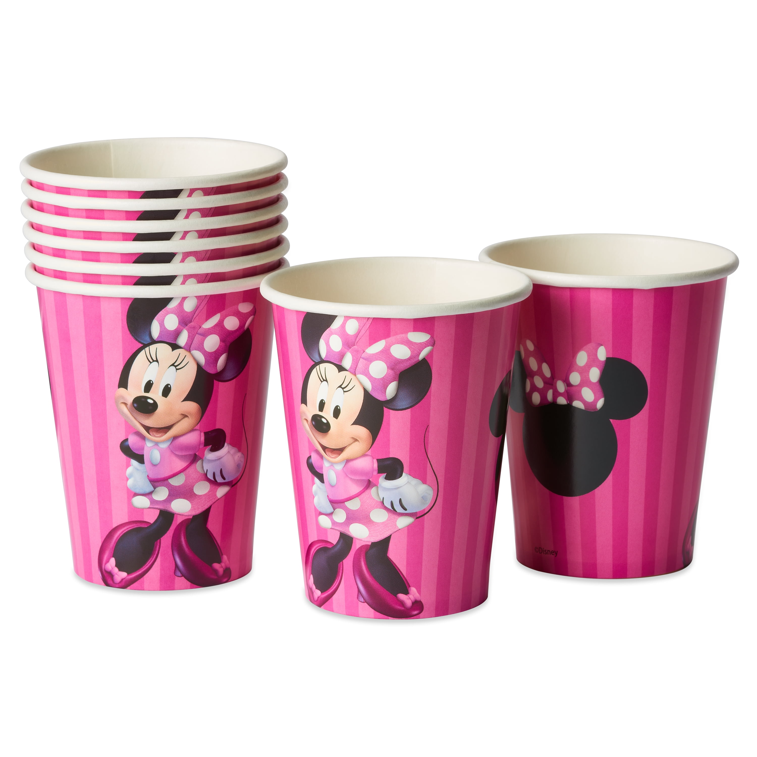 Minnie Mouse Paper Party Cups, 9 oz, 8ct - Walmart.com