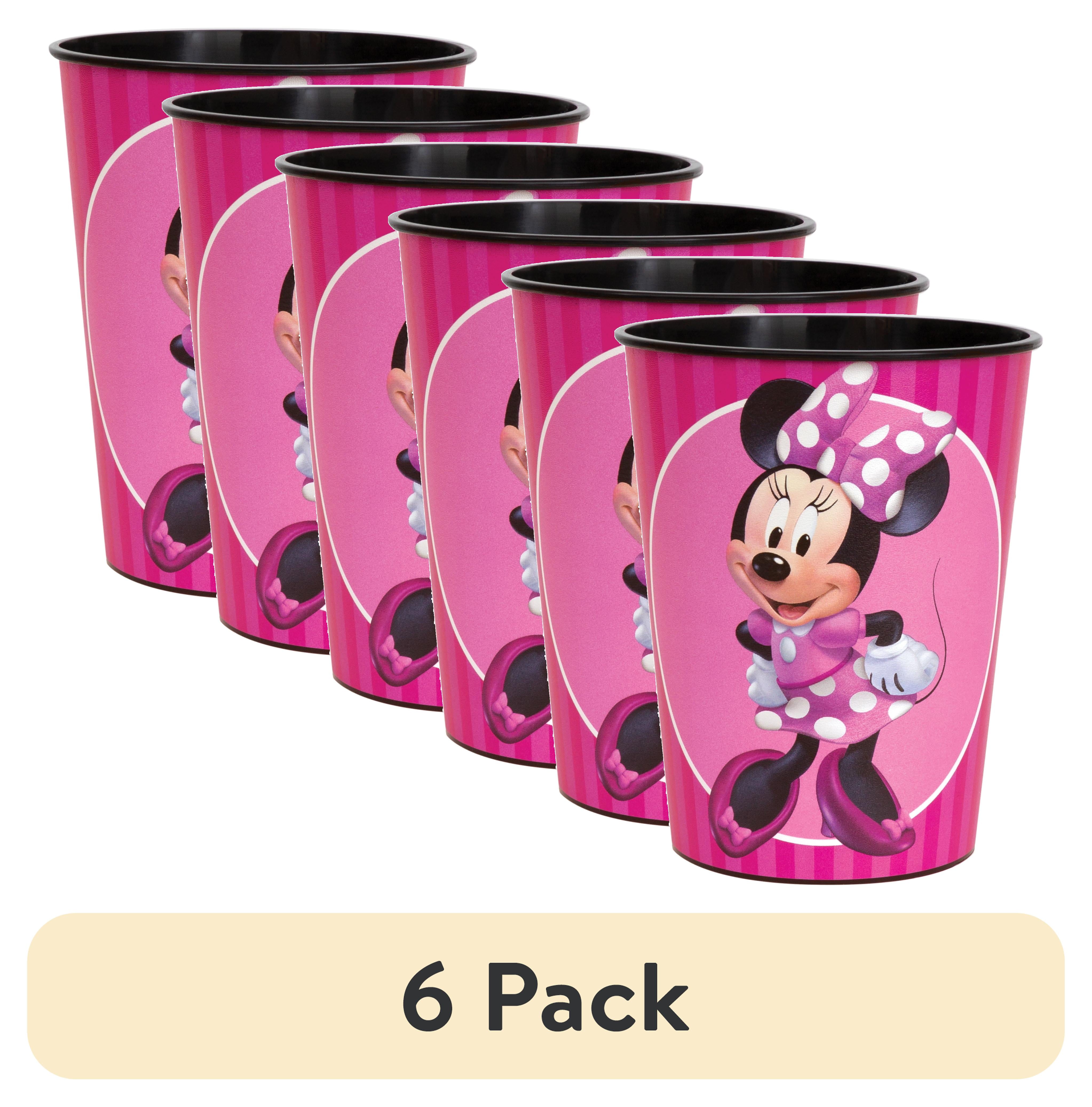 (6 pack) 1 Minnie Mouse Plastic Cup - Walmart.com
