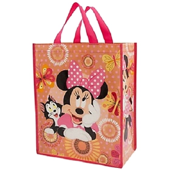 Minnie Mouse Pink Reusable Gift Tote Bag - Walmart.com