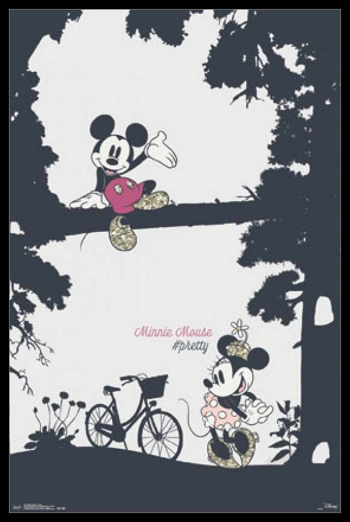 Minnie Mouse - Pretty Laminated & Framed Poster Print (22 x 34 ...
