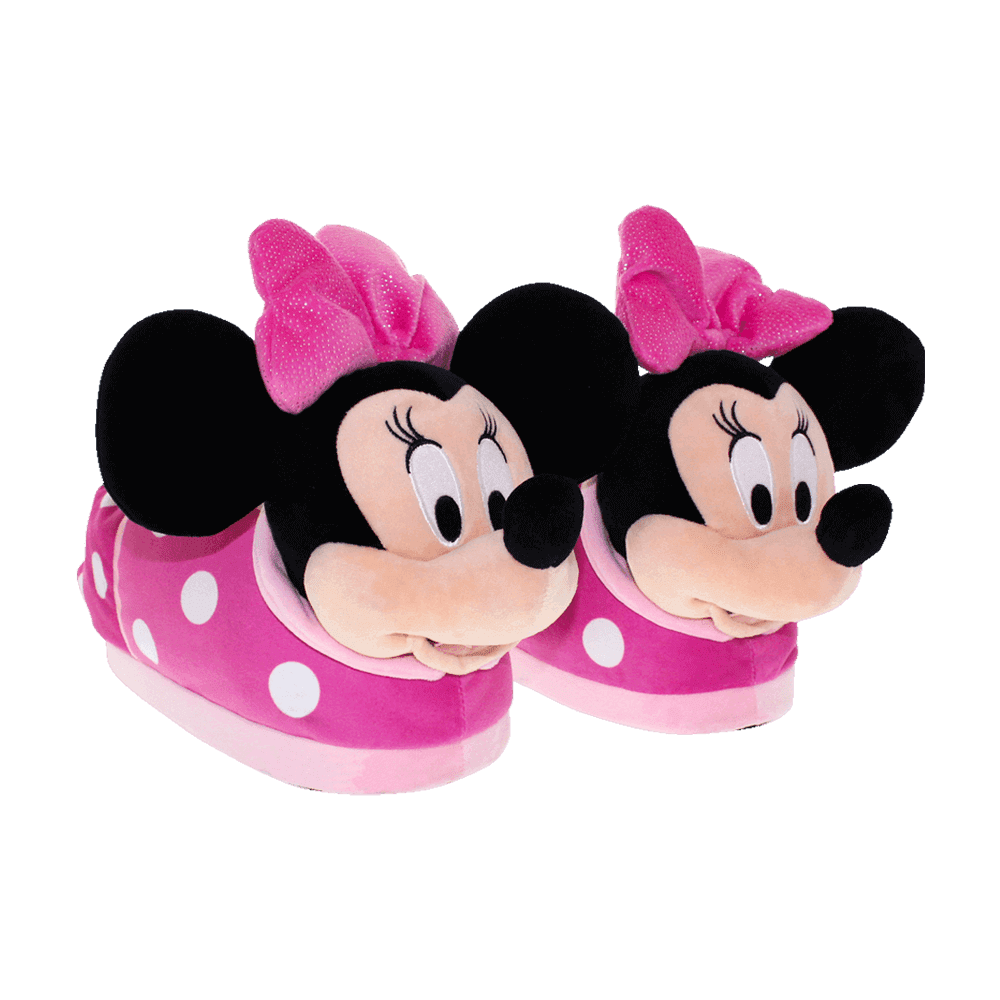 Minnie Mouse Slippers - X Small - Walmart.com