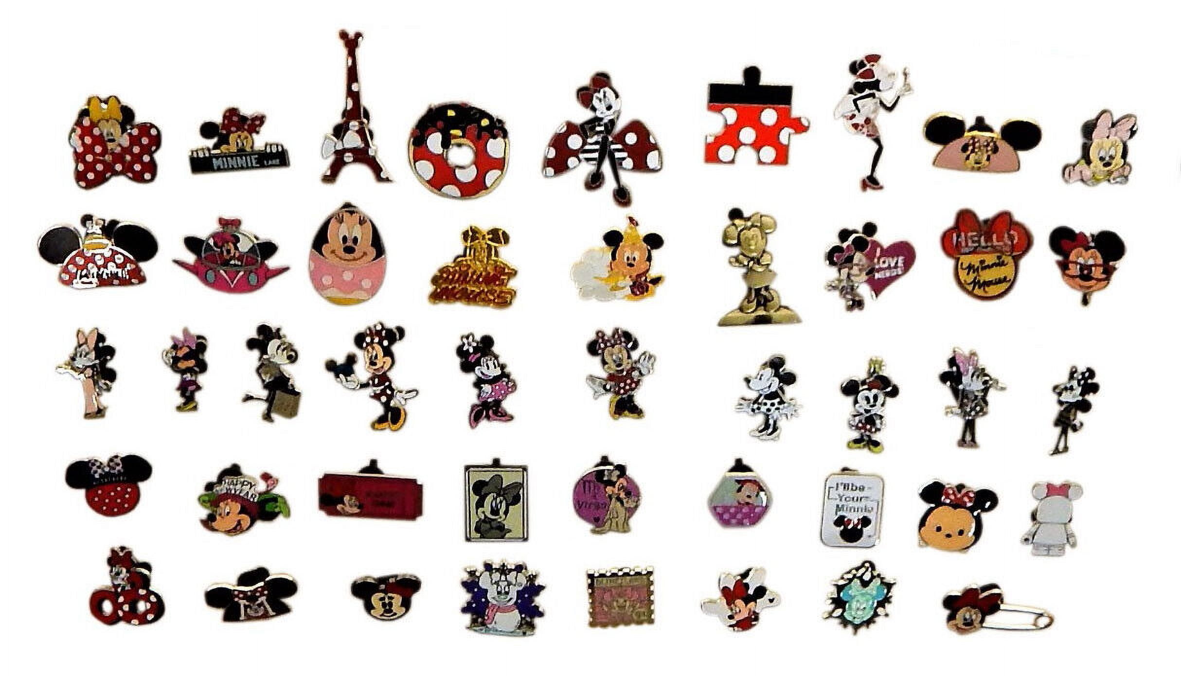 Minnie Mouse Themed 5 Pin Set Walt Disney World Parks Trading Pins ...