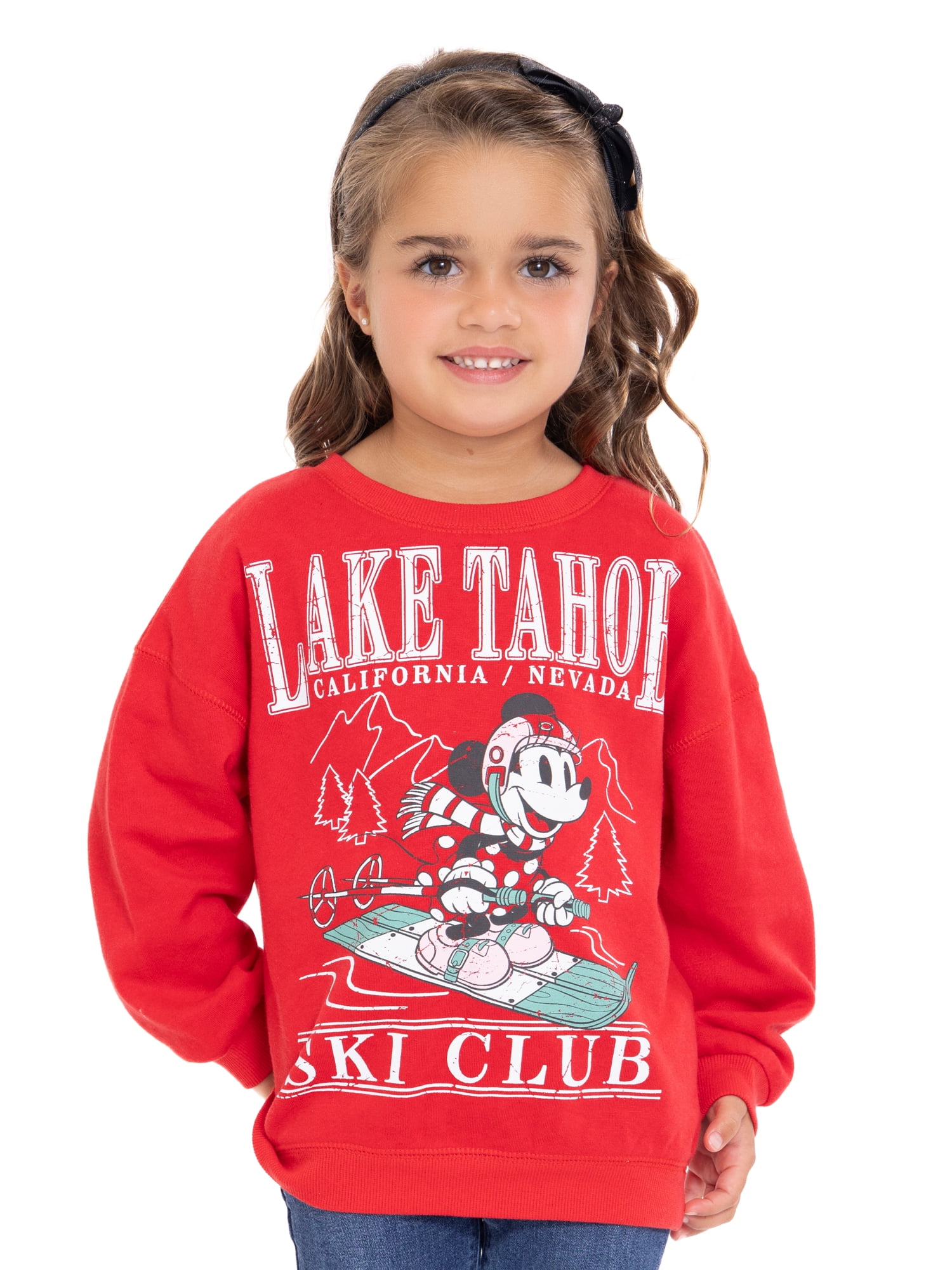 Toddler Girl Minnie Crew Neck T-Shirt, Sizes 12 Months - 5T - Walmart.com