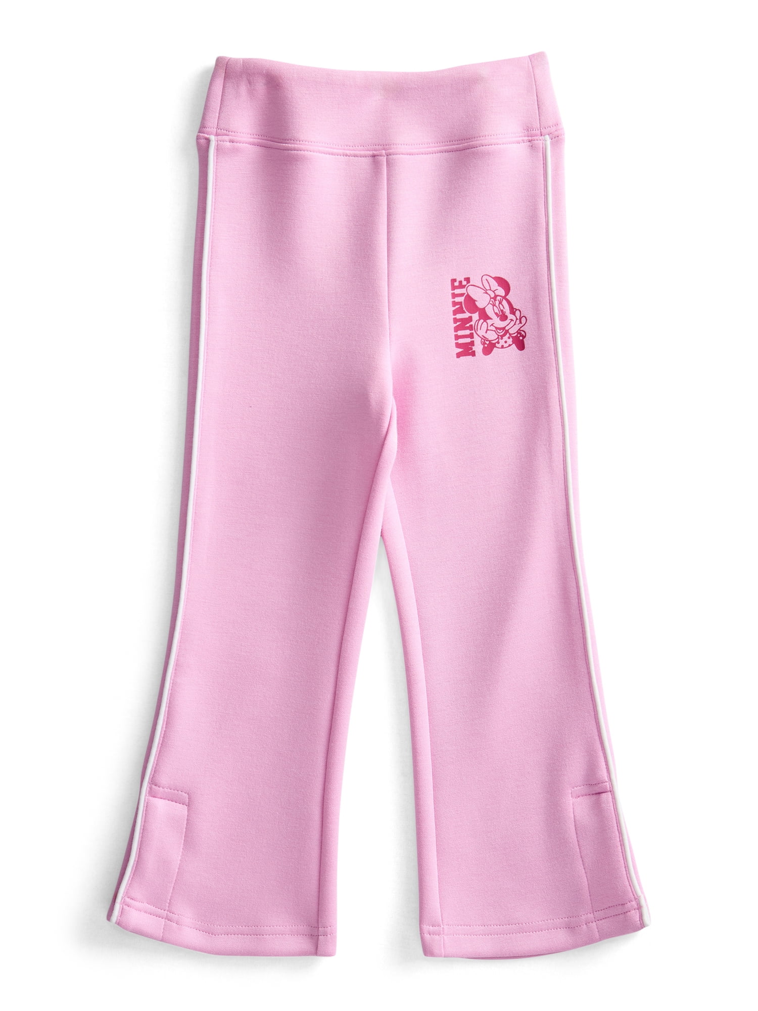 Minnie Mouse Toddler Girls Active Graphic Flare Pants, Sizes 12M-3T ...