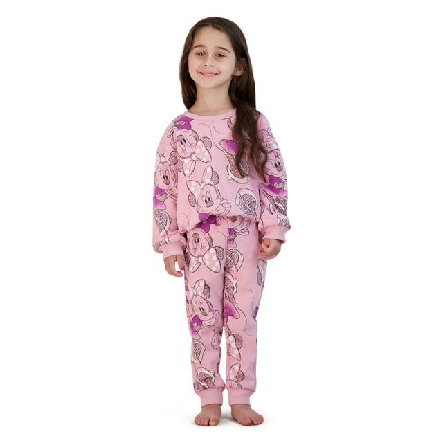 Minnie Mouse Toddler Girls Jogger Set, Sizes 18 Months-5T - Walmart.com