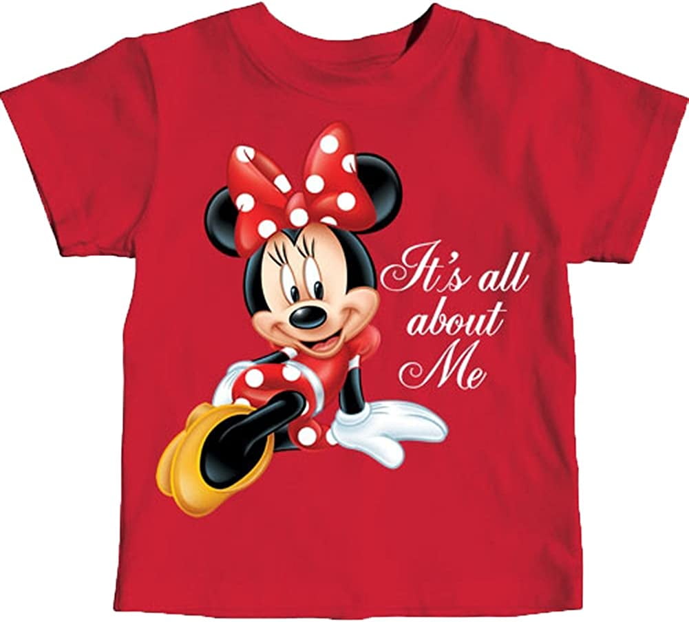 All About Me Disney Toddler Girls Tee Shirt - Walmart.com