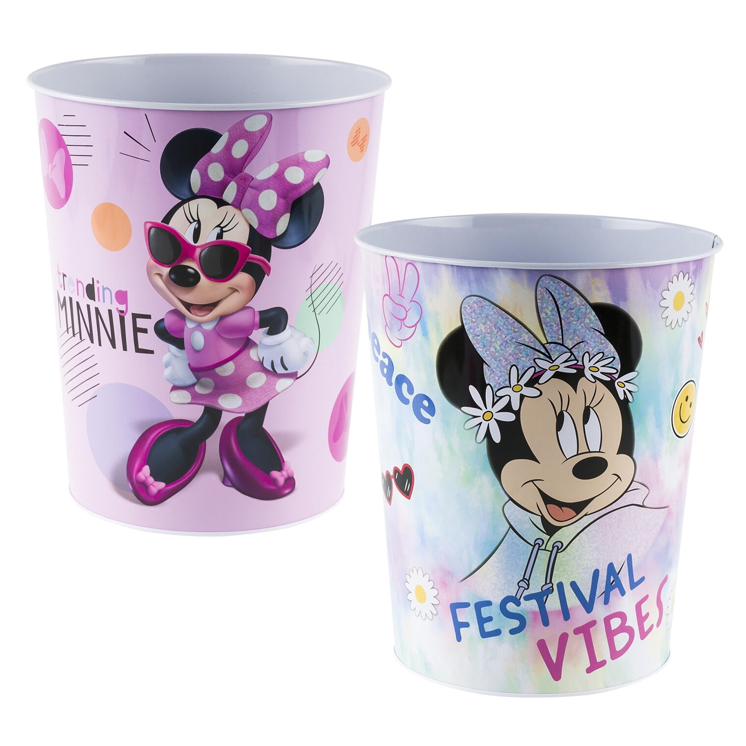 Minnie Mouse Waste Bin Trash Can for Kids - Walmart.com