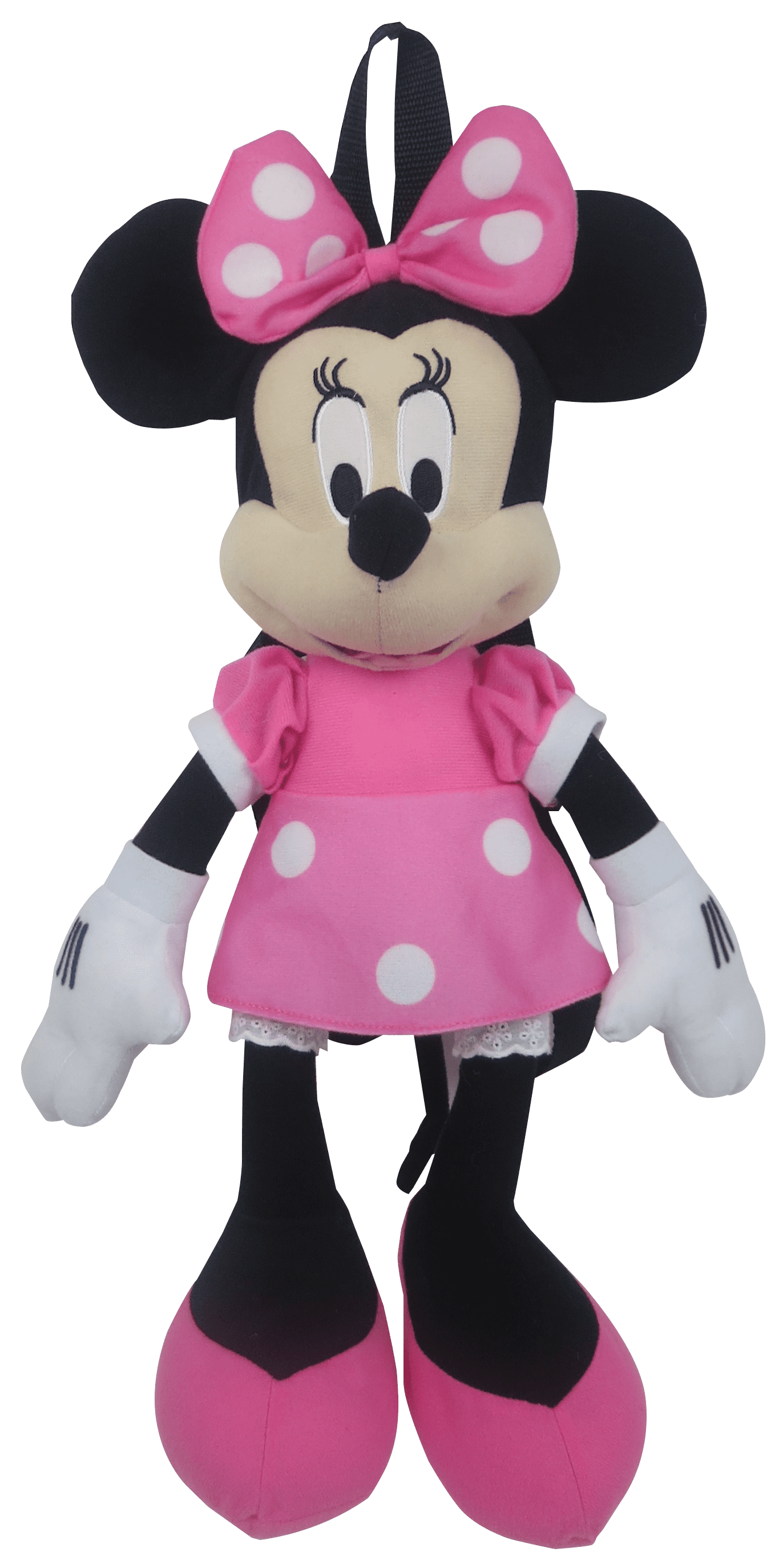 Minnie Pink Dress Plush Backpack - Walmart.com