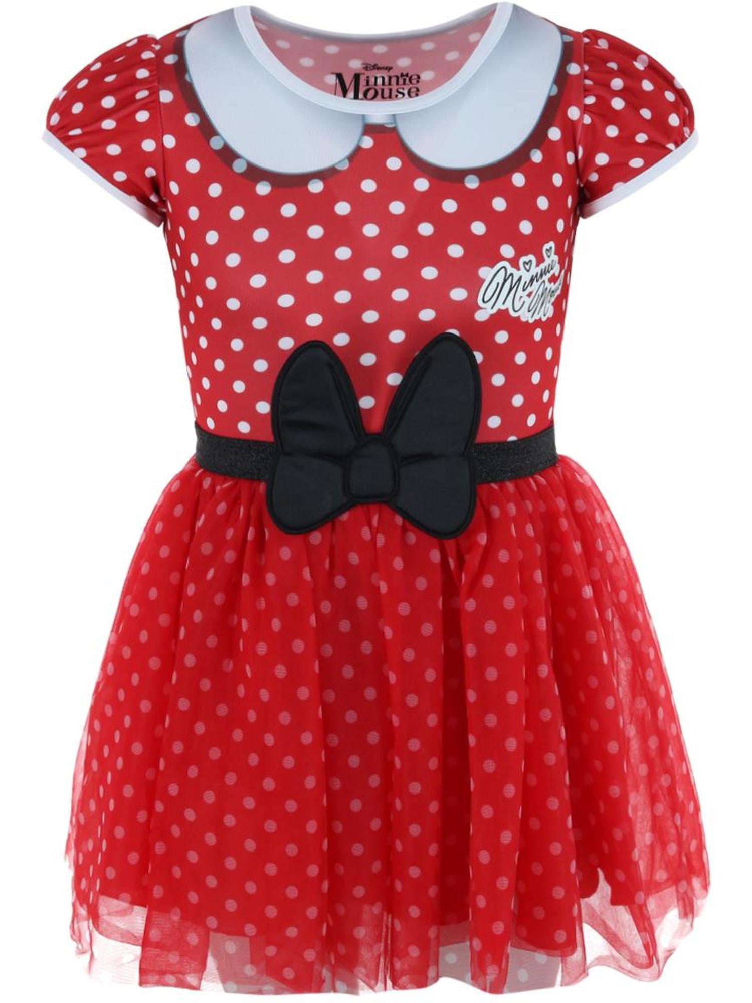 Minnie Poka Dot Disney Tutu Dress - Walmart.com