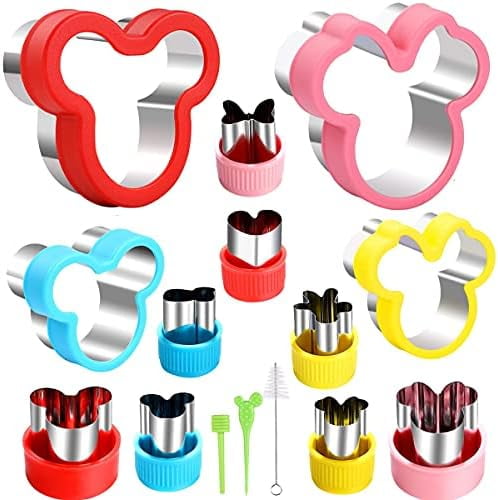 Minnie Themed Cookie Cutters Set,Minnie Head Cartoons Shapes Cookie ...