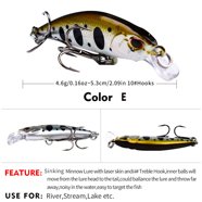 PINS MINNOW (F) 50MM 2" - Walmart.com