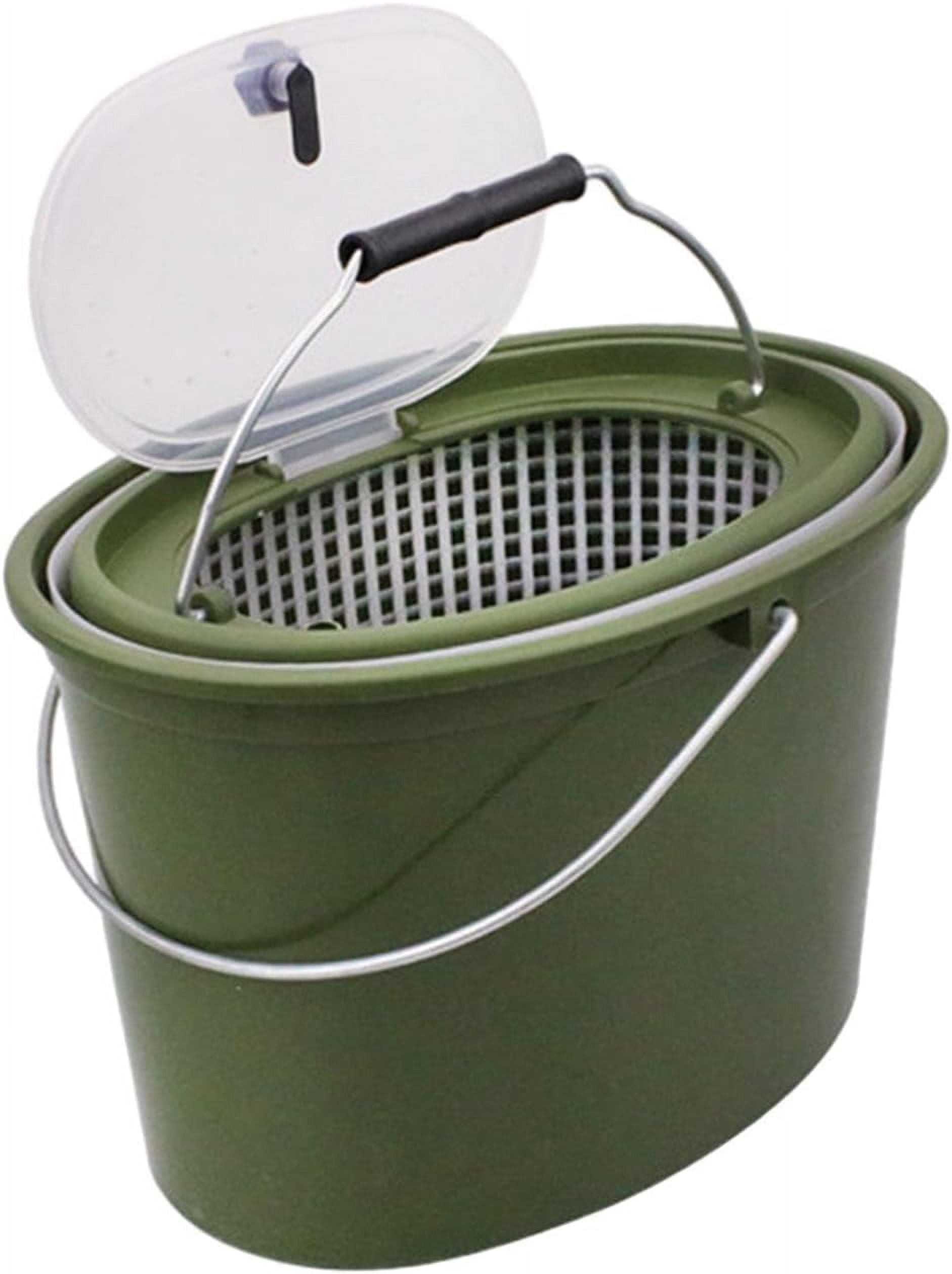 Minnows Fishing Bucket Live Fish Bucket Breathable Fish Box for Caught ...