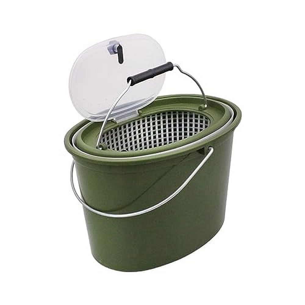 Minnows Fishing Bucket Live Fish Bucket Breathable Fish Box for Caught ...