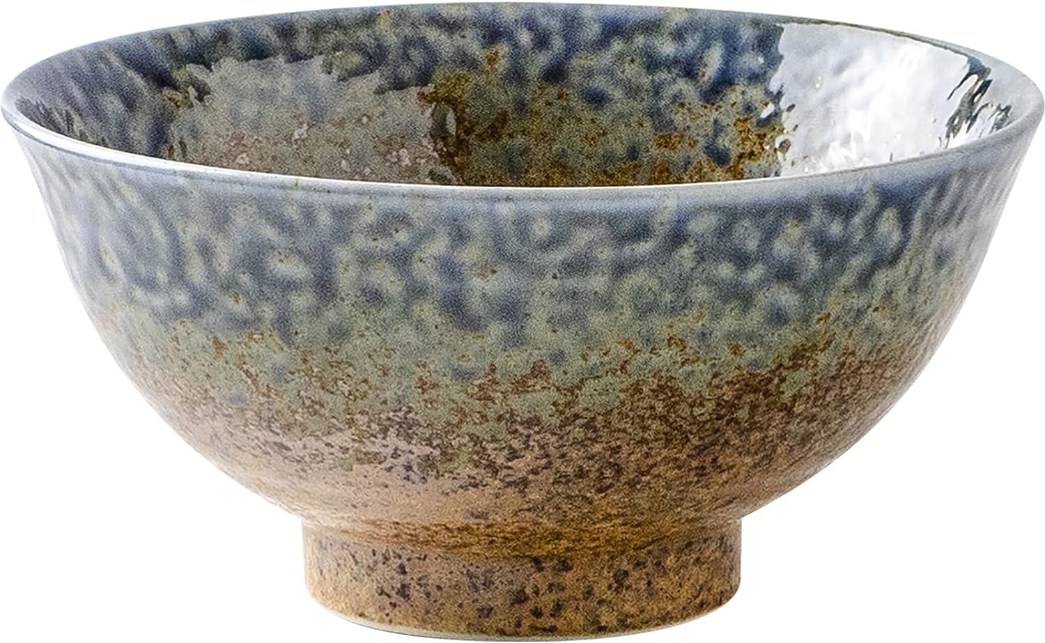 Mino ware Sunaji Ainagashi Multi Bowl Rice bowl Chawan W6.1xH3.0in 15.4oz Made in Japan ...