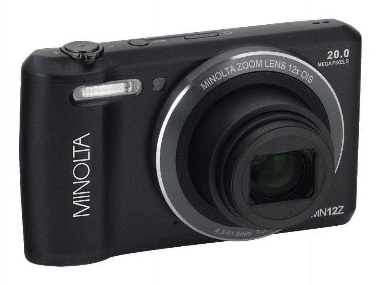 Minolta MN12Z - Digital camera - compact - 20.0 MP - 720p - 12x optical ...