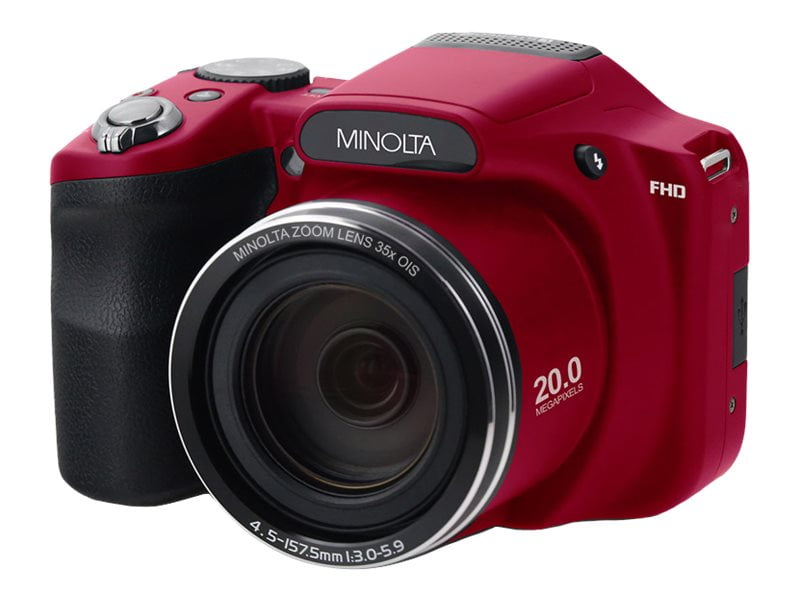 Minolta MN35Z - Digital camera - compact - 20.0 MP - 1080p - 35x ...