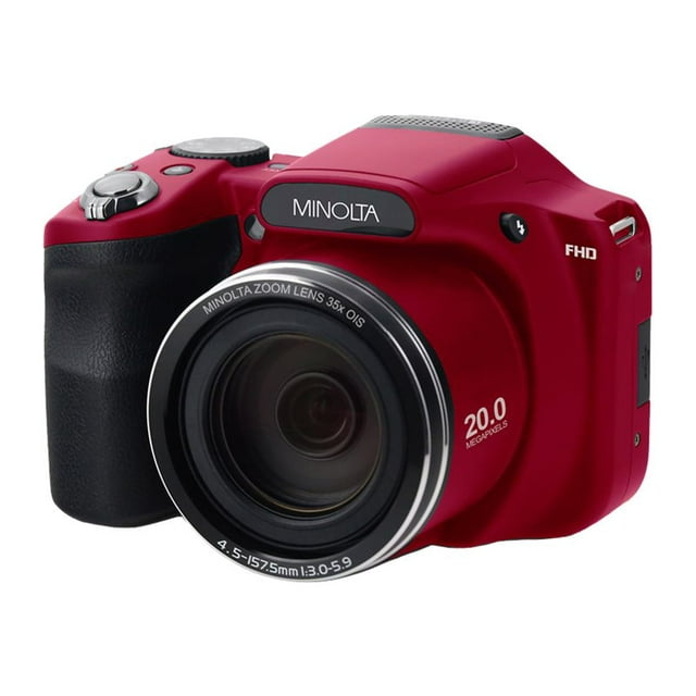 Minolta MN35Z - Digital camera - compact - 20.0 MP - 1080p - 35x ...