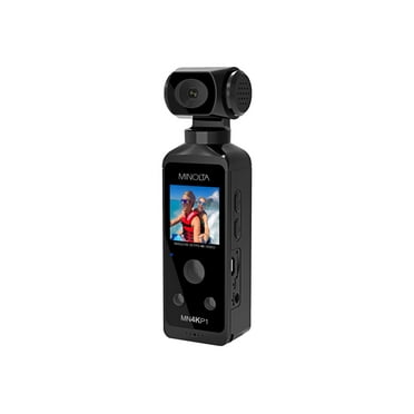 Minolta MNX5K1 Action Camera Kit - 5K Ultra HD, 24 MP, Waterproof ...