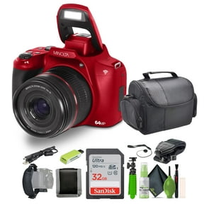 MINOLTA MN67Z 20 MP / 1080P FHD Bridge Digital Camera w/67x Optical ...