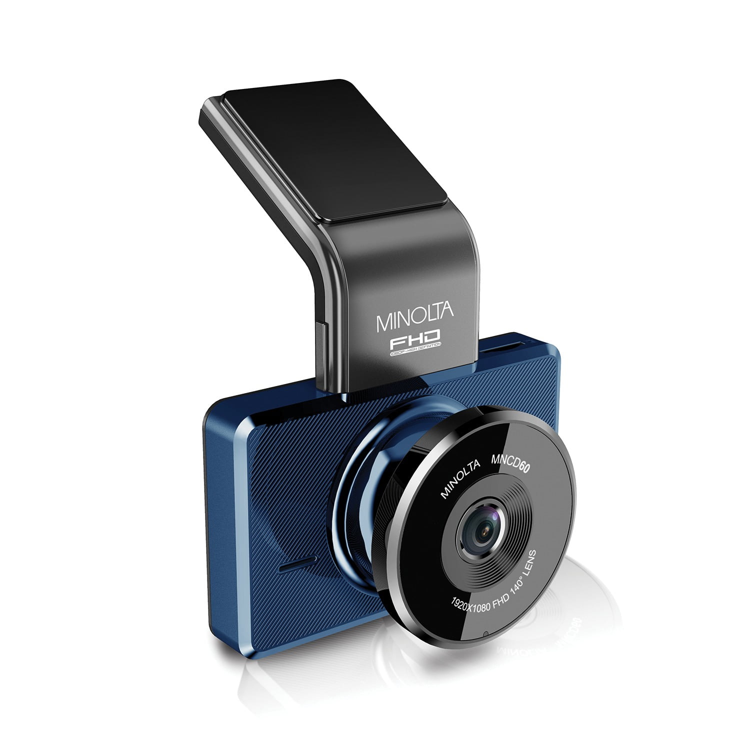 Minolta MNCD60-BL 1080p Full HD ADAS Dash Camera With 3-Inch LCD Screen ...