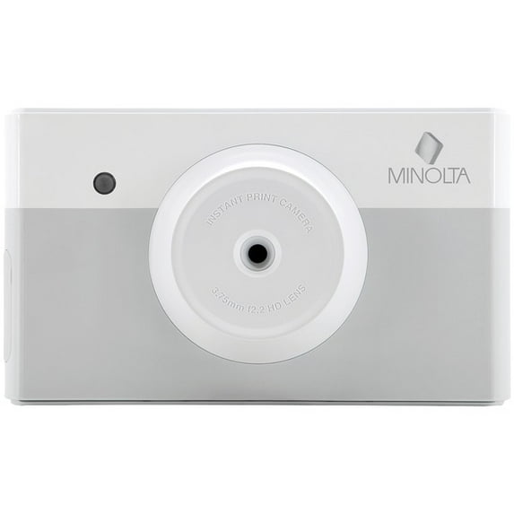 Minolta MNCP10-GY instapix Instant-Print Digital Camera (Gray ...
