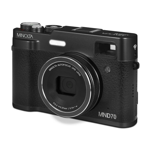 Minolta MND70 Retro 48 MP Autofocus Digital Camera with 5K Ultra HD ...