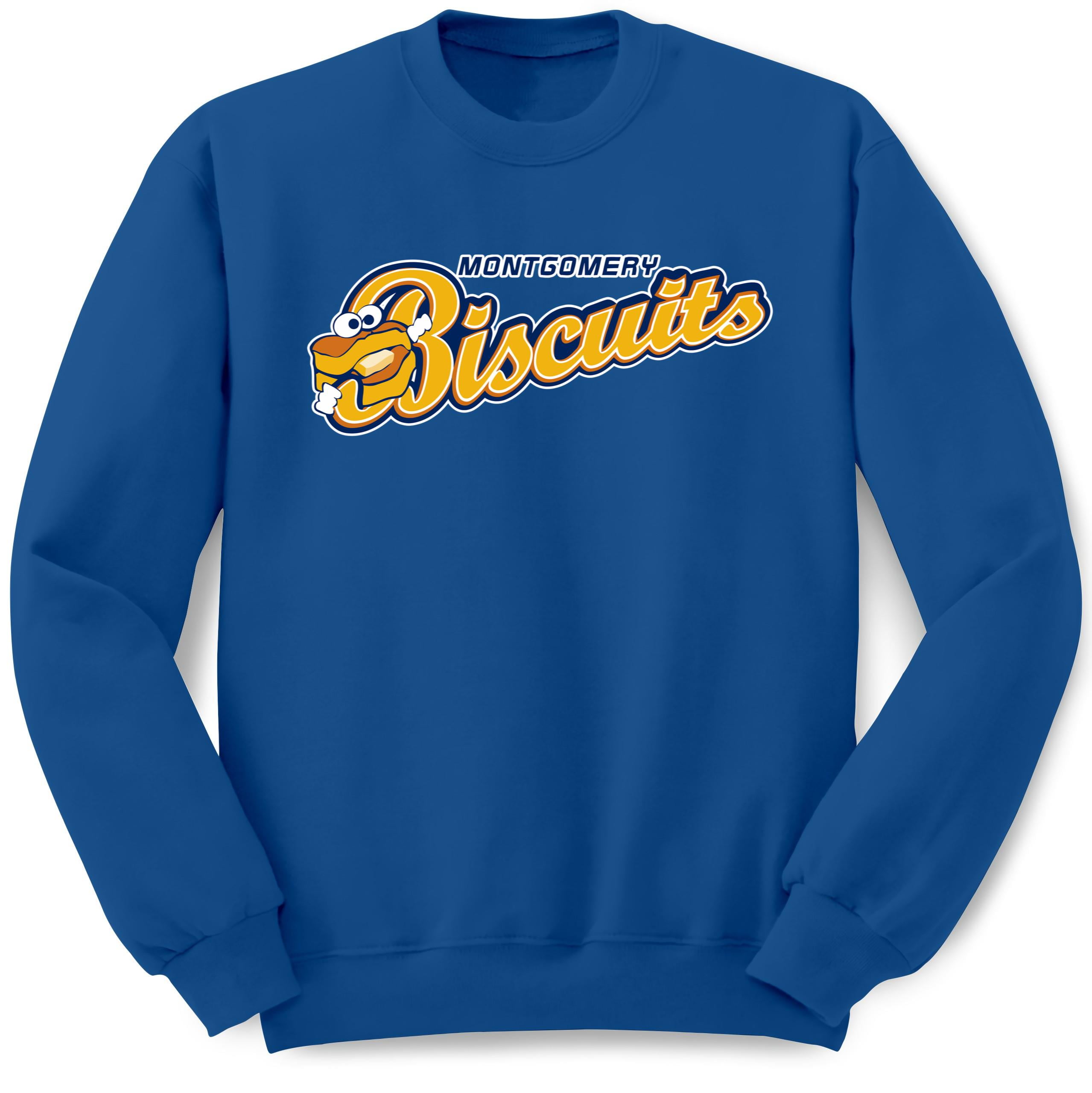 Minor League Biscuits Baseball Team Logo Graphic Sweatshirt - Walmart.com
