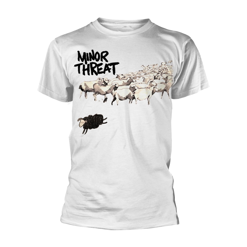 Minor Threat Men's Out Of Step T-Shirt White Small | Officially ...