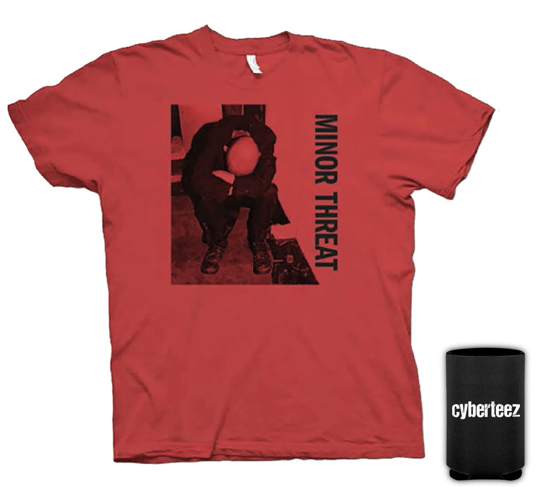 Minor Threat T-Shirt Ian MacKaye Red Album T-Shirt + Coolie (S ...