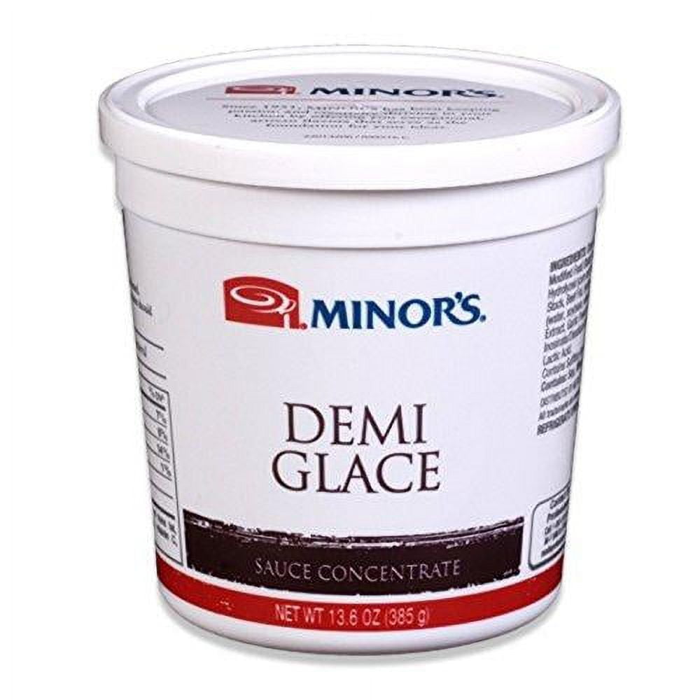 Minor's Demi Glace Sauce Concentrate - Flavorful Blend of Beef Stock ...