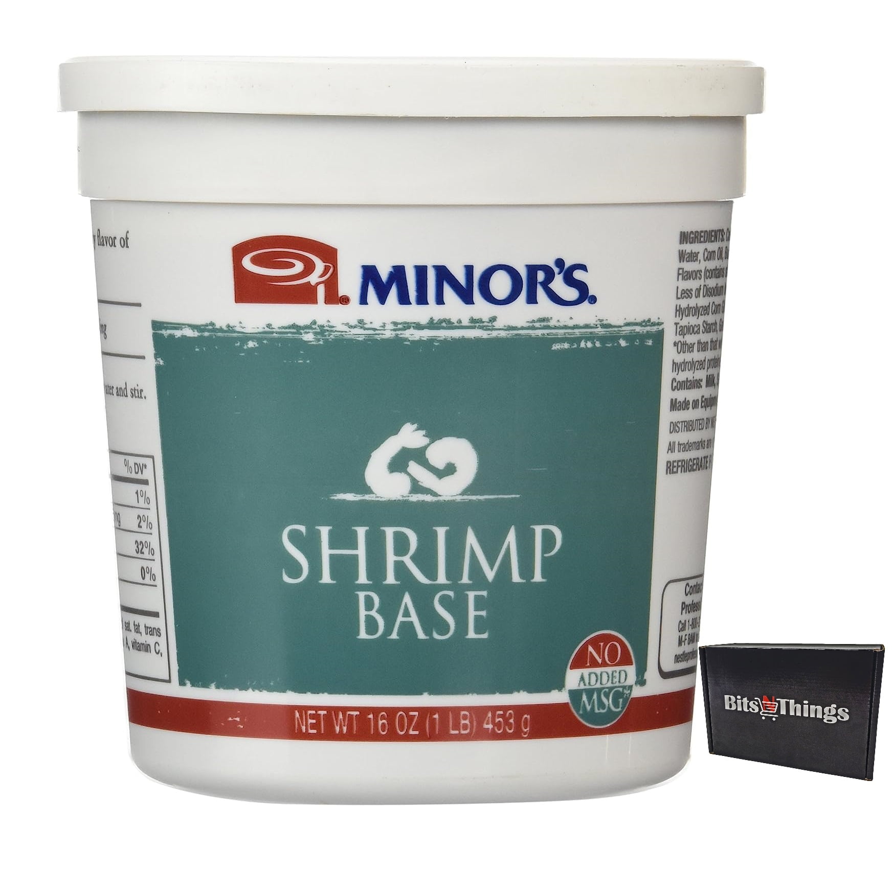 Minor's Shrimp Base 16 oz. - Perfect for Seafood, Fish, Gumbo & Stock ...