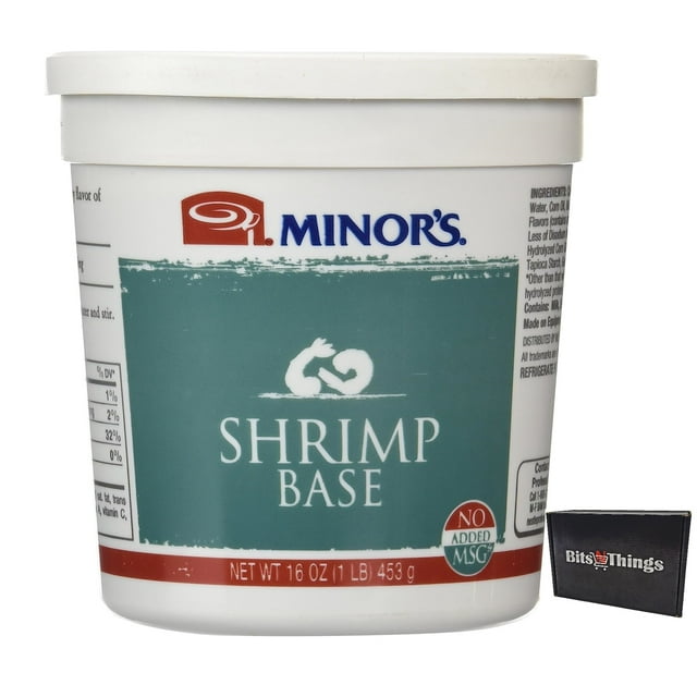 Minor's Shrimp Base 16 oz. - Perfect for Seafood, Fish, Gumbo & Stock ...