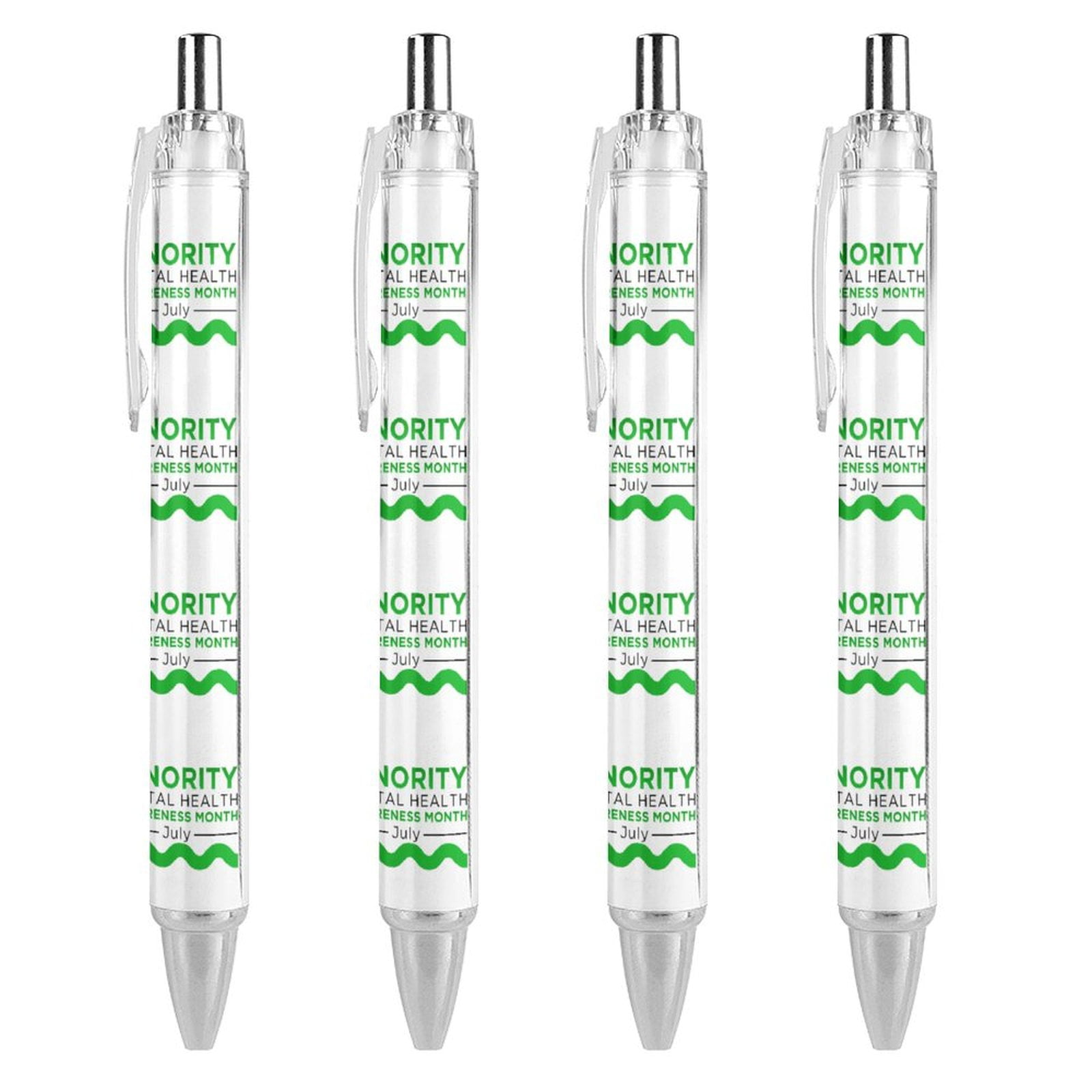 Minority Mental Health Awareness Month Ballpoint Pen Retractable Pens ...