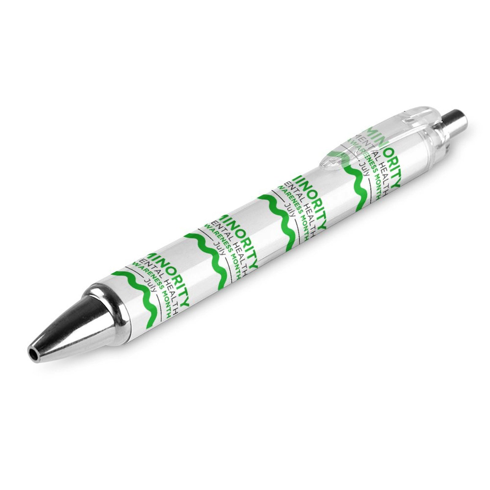 Minority Mental Health Awareness Month Ballpoint Pen Retractable Pens ...