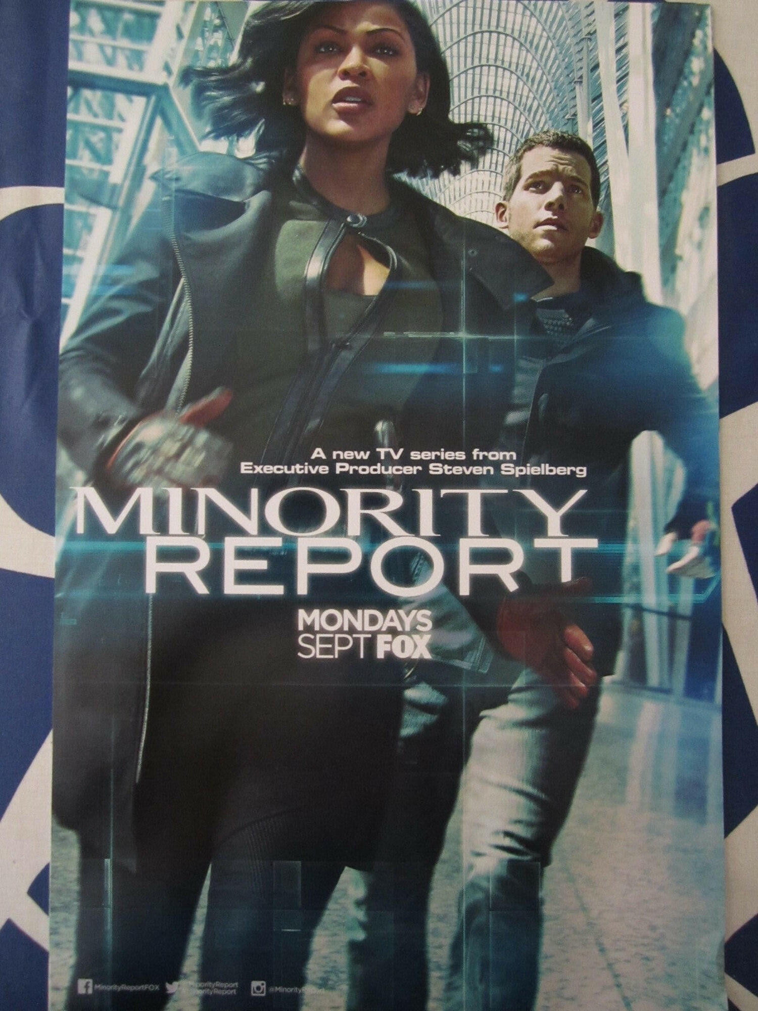 Minority Report 2015 Comic-Con mini 11x17 FOX promo poster Meagan Good - Walmart.com
