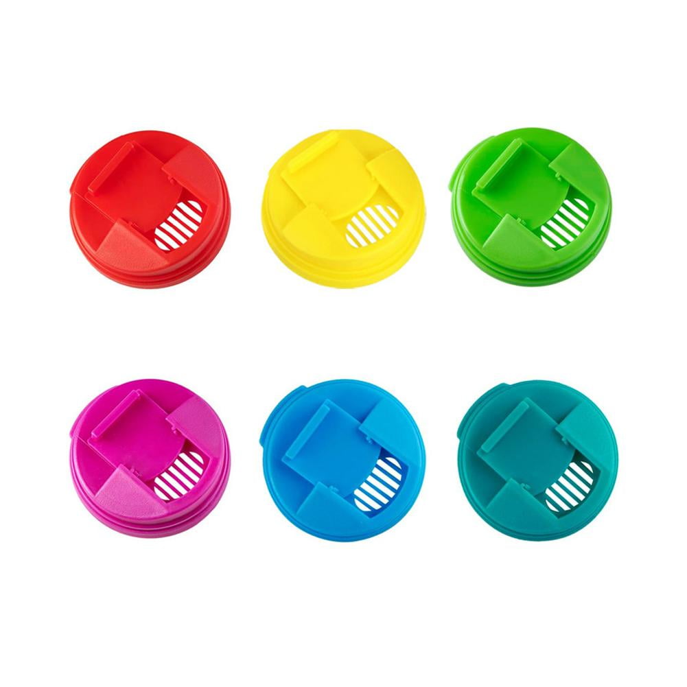Minost Reusable Soda Can Covers with Leak Proof Design, Multi Color for ...