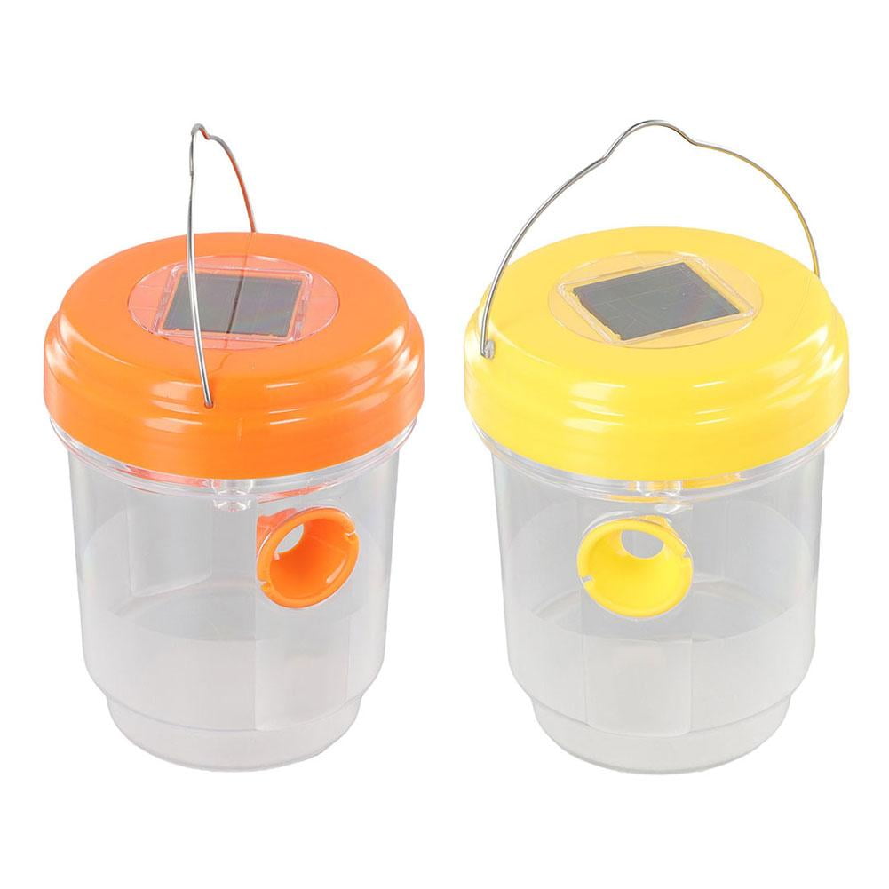 Minost Solar Powered Wasp Trap Lights Waterproof Outdoor Hanging Bee ...
