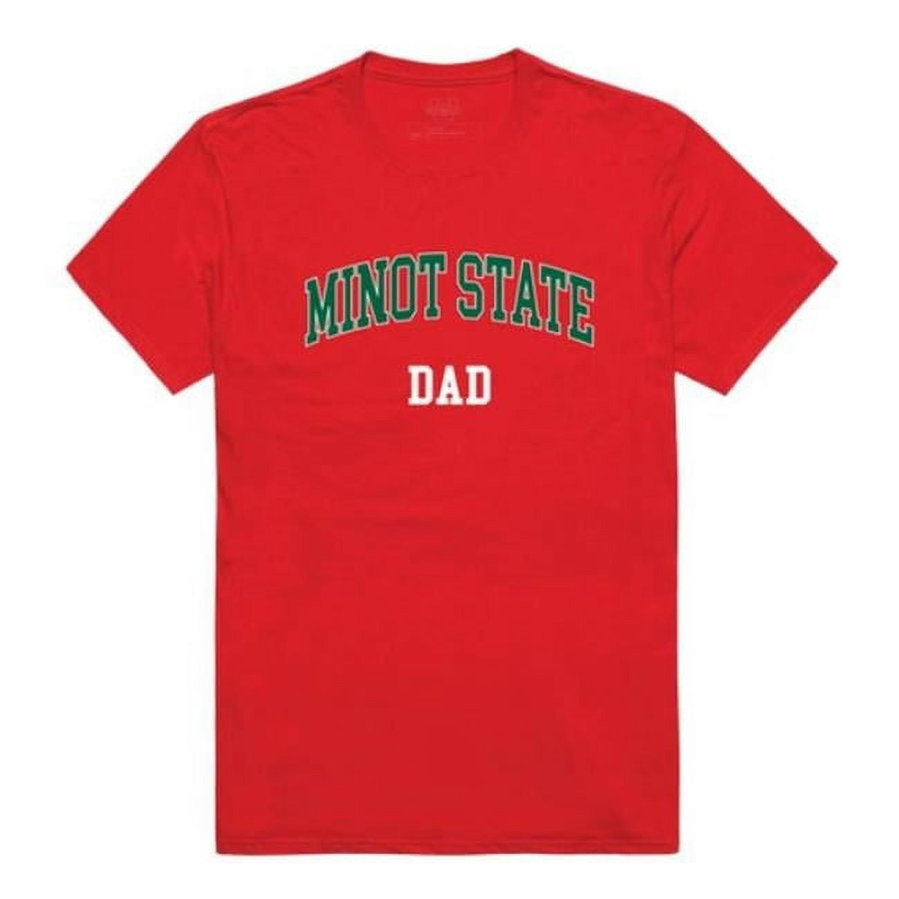 Minot State University Beavers College Dad T-Shirt, Red - Large ...