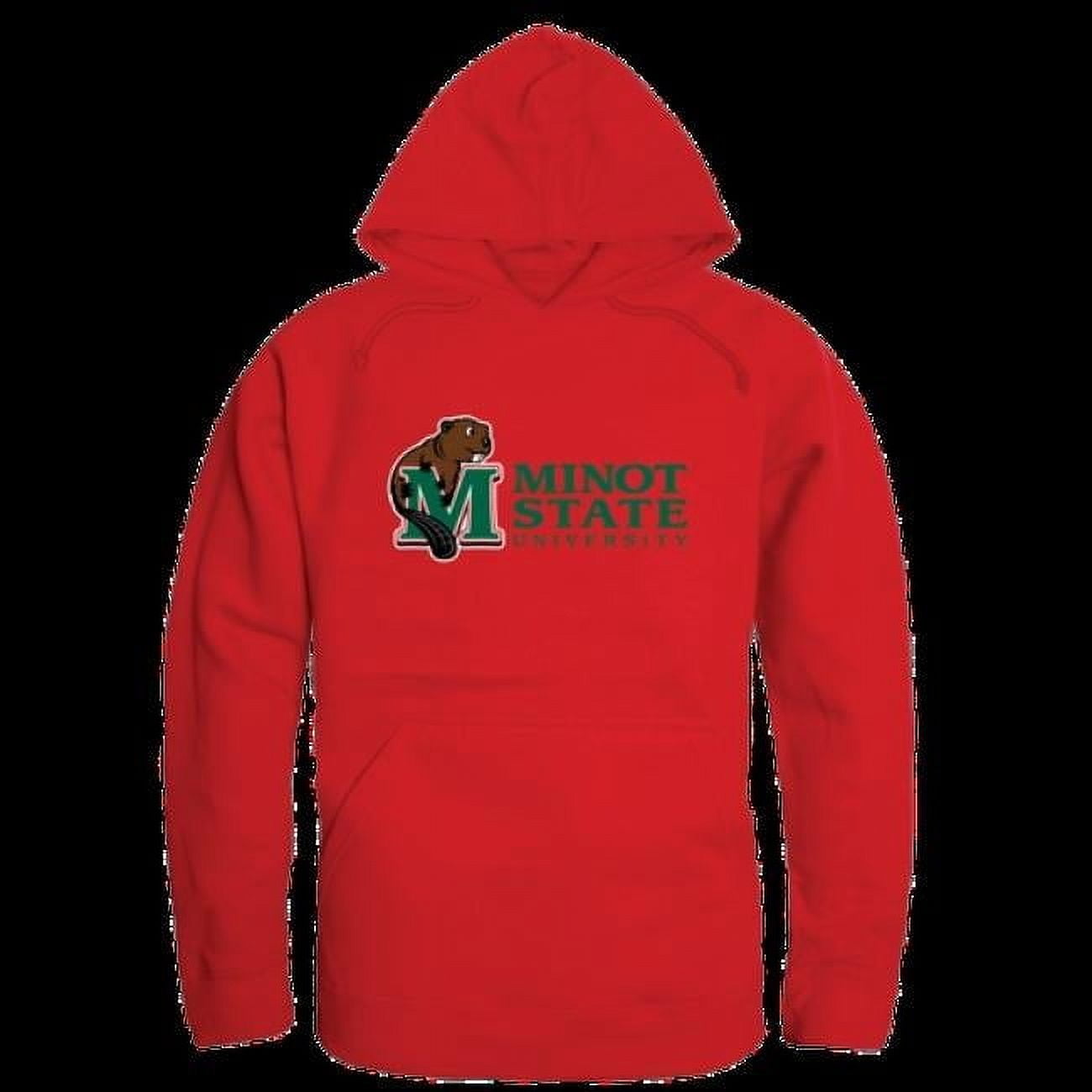 Minot State University Beavers the Freshman Hoodie, Red - Extra Large ...