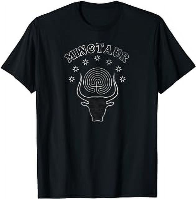 Minotaur Labyrinth Stars Greek Mythology Graphic T-Shirt - Walmart.com