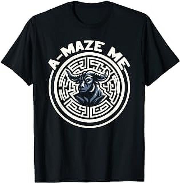 Minotaur Maze Mythical Creature Greek Mythology T-Shirt - Walmart.com