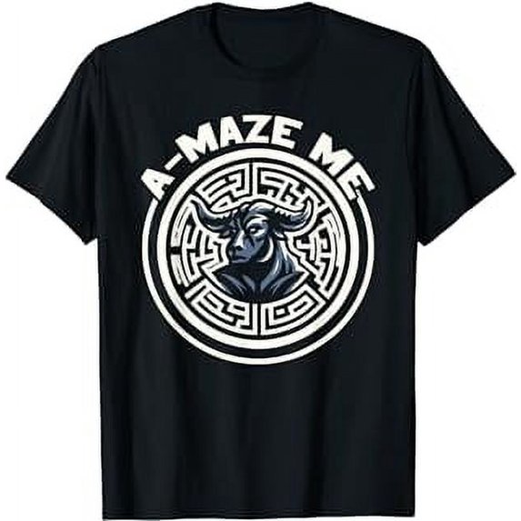 Minotaur Maze Mythical Creature Greek Mythology T-Shirt - Walmart.com