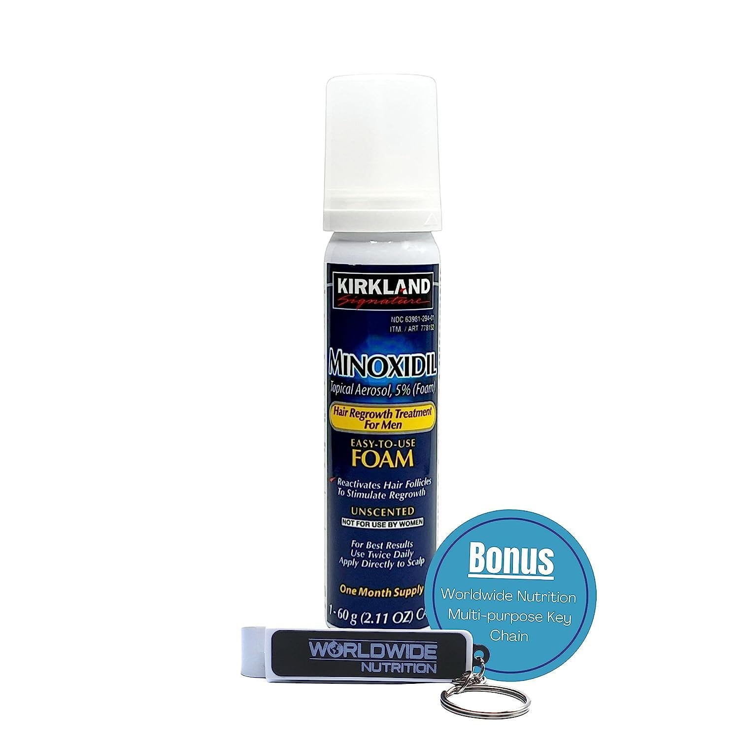 Minoxidil Topical Aerosol 5% Foam - Minoxidil For Men Hair Loss ...