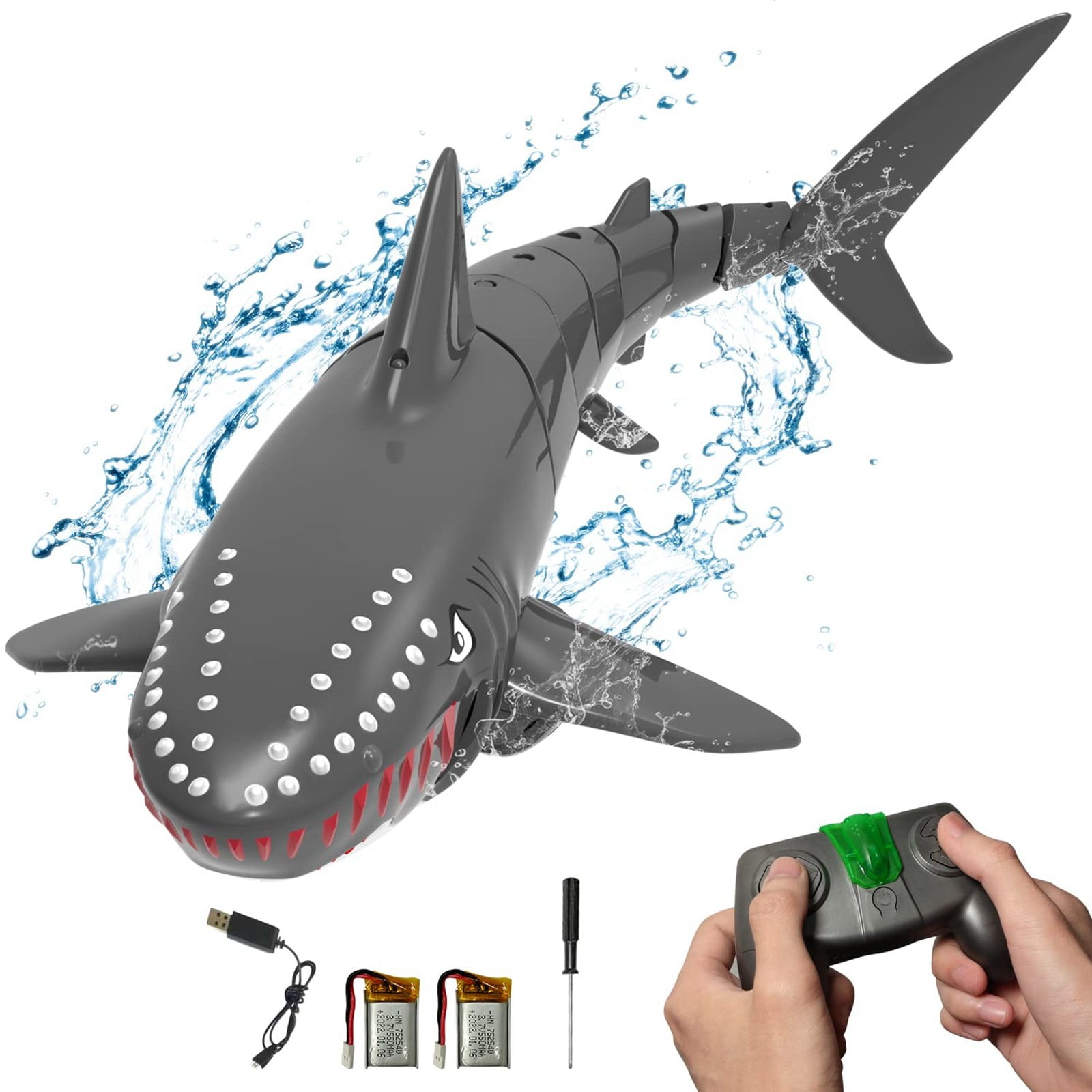 Minsida Underwater Animal Toys Upgraded Remote Control Water Toys Pool ...