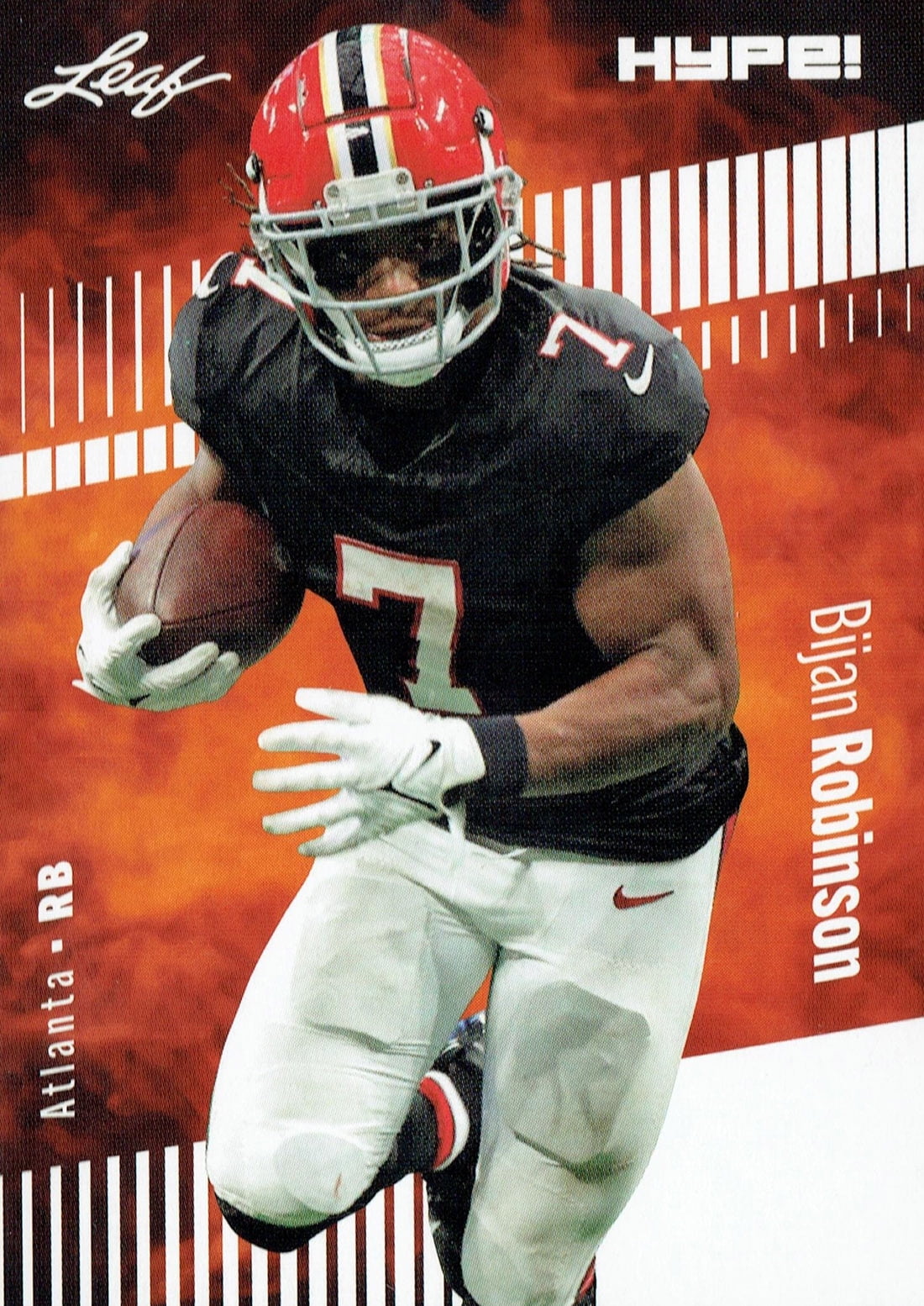 Mint Bijan Robinson 2023 Leaf HYPE! #102A Just 5000 Ever Made! Atlanta ...