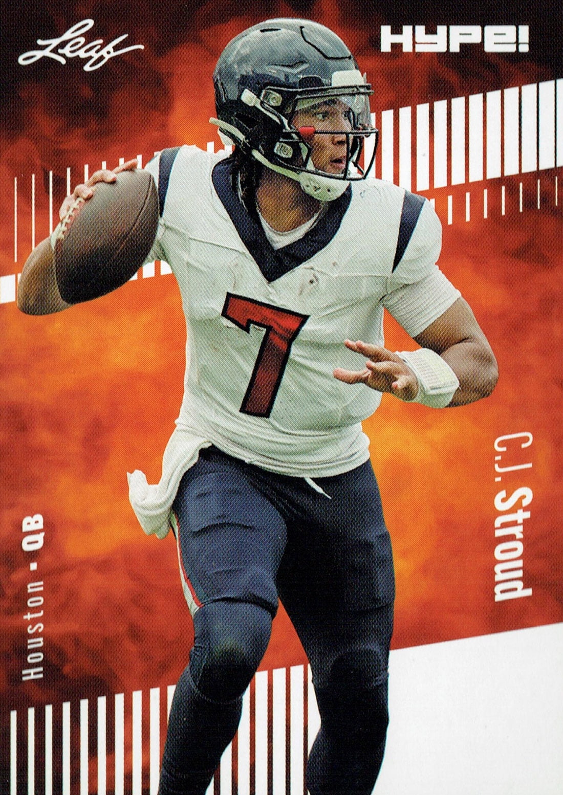 Mint C.J. Stroud 2023 Leaf HYPE! #106A Just 5000 Ever Made! Rookie Card ...