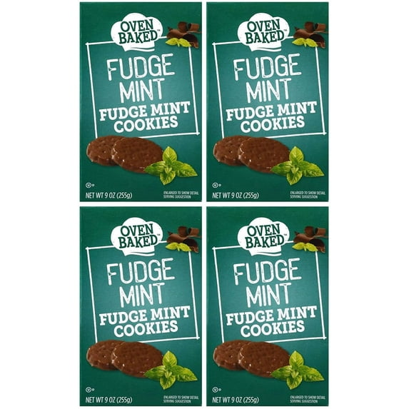 Mint Cookies, 4 Boxes (Total 36 oz) - Walmart.com