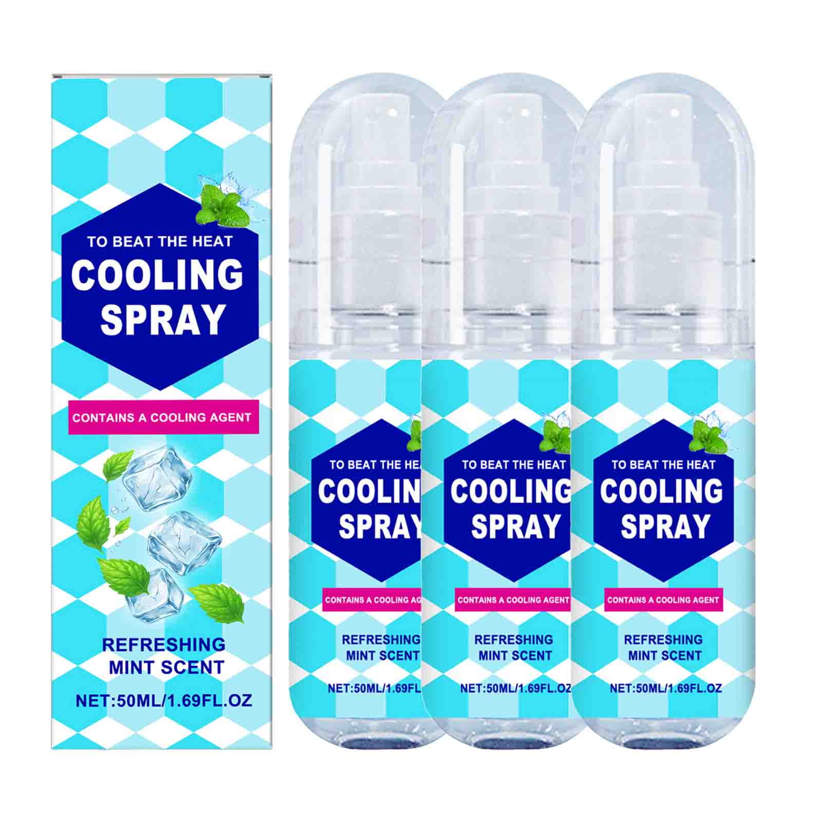Mint Cool Spray,Cooling Mist, Refreshing Body Mist for Women, Instantly ...