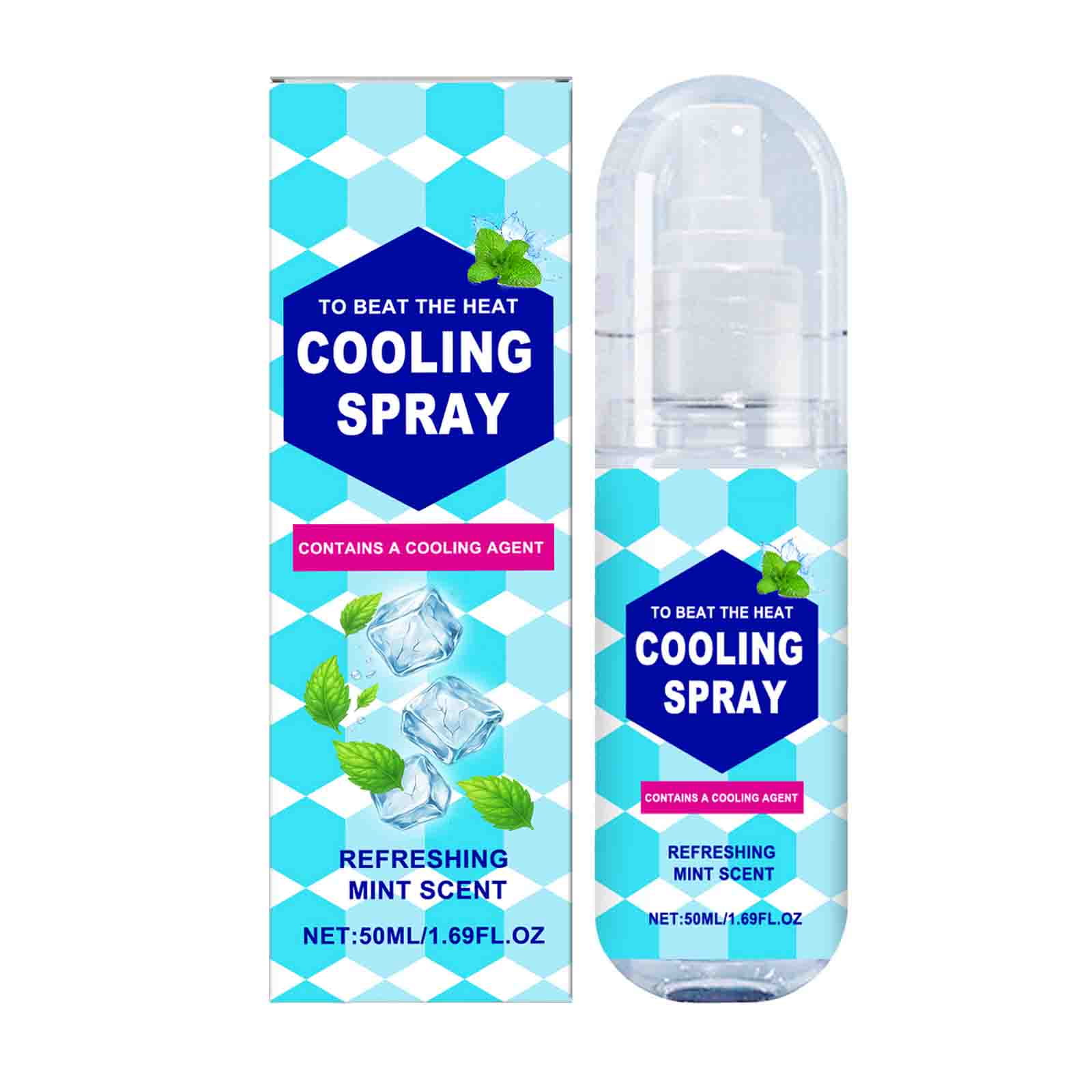 Mint Cool Spray, Cooling Spray for Hot Weather, Cold Spray, Ice Spray ...